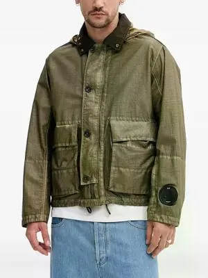 C.P. COMPANY Mille Hooded Patch-pockets Jacket