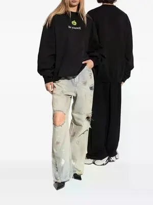 Vetements Apple-print Sweatshirt