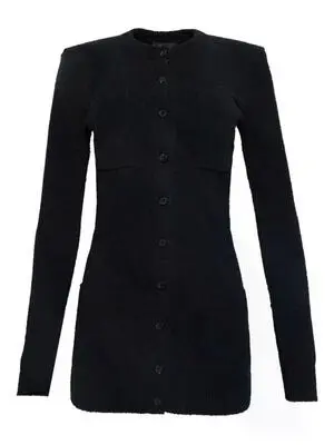 Wardrobe.NYC Padded-shoulder Button-up Cardigan
