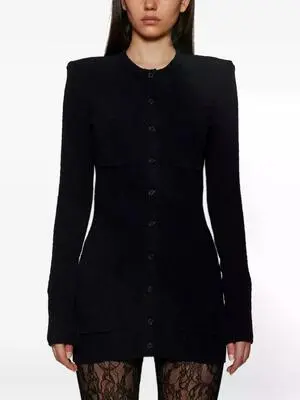 Wardrobe.NYC Padded-shoulder Button-up Cardigan