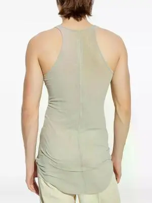 Rick Owens Ribbed Racerback Tank Top - Neutrals