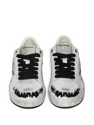 Zadig&Voltaire Fly Wings Sneakers - White