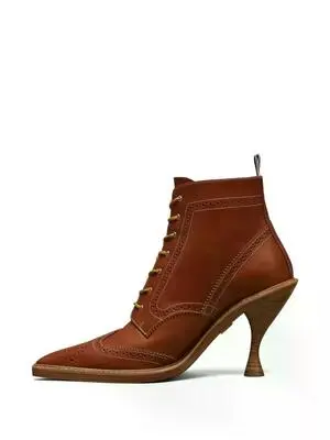 Thom Browne 90mm Wingtip Boots - Brown