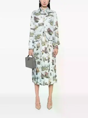 Thom Browne All-over Print Blazer