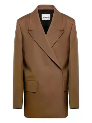 JIL SANDER Wool Double-breasted Blazer