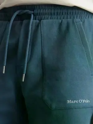 Marc O'polo Drawstring Pocketed Shorts - Blue