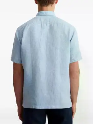 Marc O'polo Short-sleeve Button-up Shirt - Blue