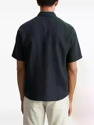 Marc O'polo Short-sleeve Button-up Shirt - Blue