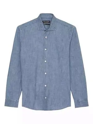 Marc O'polo Button-up Chambray Shirt - Blue
