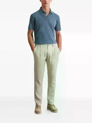 Marc O'polo Cotton Polo Shirt - Blue