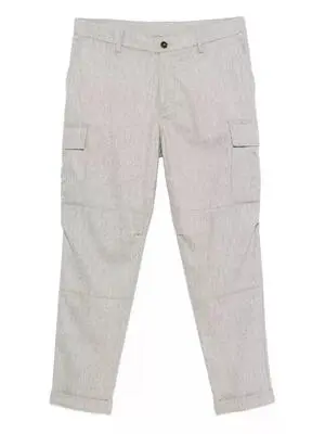 Eleventy Cargo-pockets Trousers - Grey