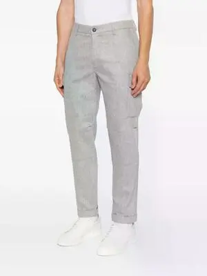 Eleventy Cargo-pockets Trousers - Grey