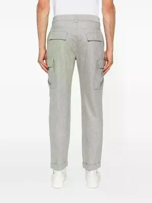 Eleventy Cargo-pockets Trousers - Grey