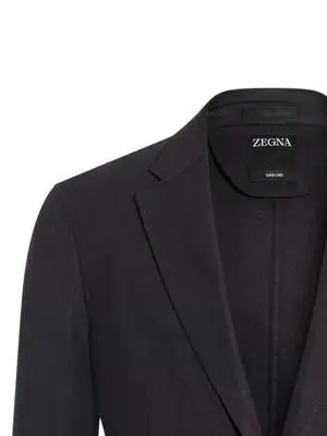 Zegna Oasi Linen Blazer - Blue