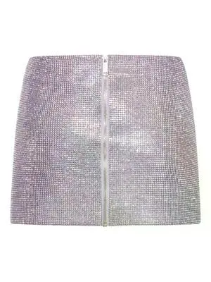 SELF-PORTRAIT Chainmail Mini Skirt