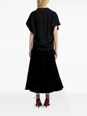 Proenza Schouler Etta Blouse - Black