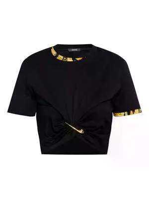 Versace Cropped Blouses