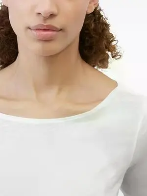 Marc O'polo Boat-neck Short-sleeve Top - White