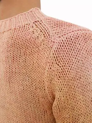 Marc O'polo Open-knit Sweater - Pink