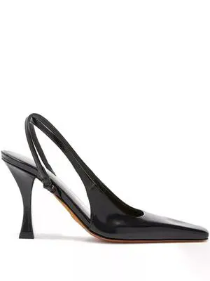 Proenza Schouler Trap Cross Pumps - Black