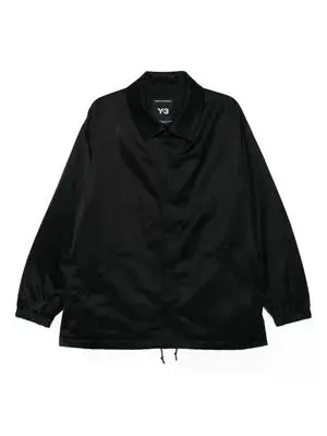 Y3 Logo-print Shirt Jacket