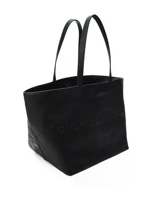 Alexander Wang Embossed-logo Tote Bag - Black