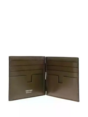 TOM FORD Crocodile-effect Leather Cardholder
