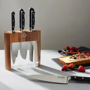 CUISINE::PRO Wolfgang Starke Klar 7-piece Knife Block