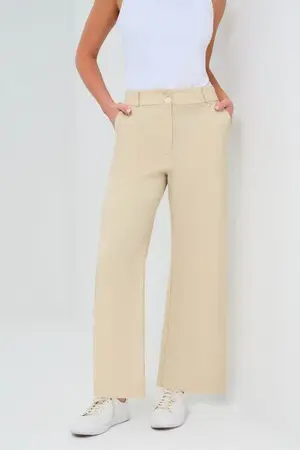 Anatomie Ivanna Performance Cotton Cropped Flare Pant