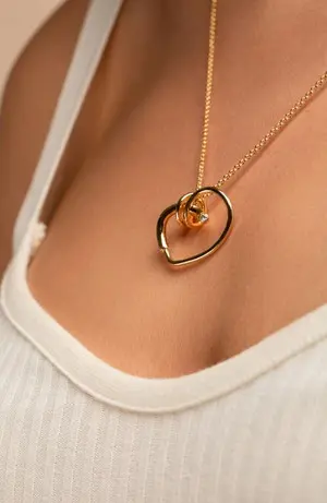 PIERETTI Chantal Heart-shaped Pendant