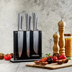 CUISINE::PRO® Damashiro® Kin 7-piece Knife Block