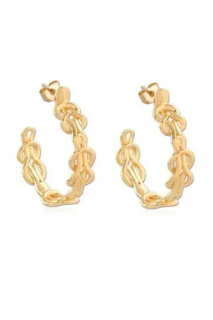 ASTOR & ORION Hera Hoops - Gold