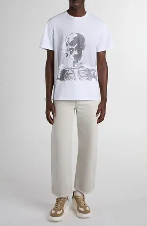 Alexander McQueen Skull Graphic T-shirt