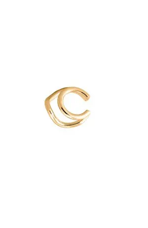 PIERETTI Naeva Ear Cuff - Gold Plate