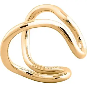 PIERETTI Nora Ear Cuff - Gold Plate