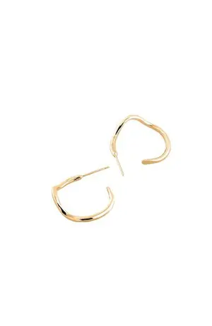 PIERETTI Noele Medium Hoop Earrings