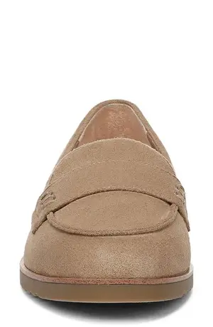 LIFESTRIDE Leopard Print Wedge Loafer - Biscotti Beige-dm