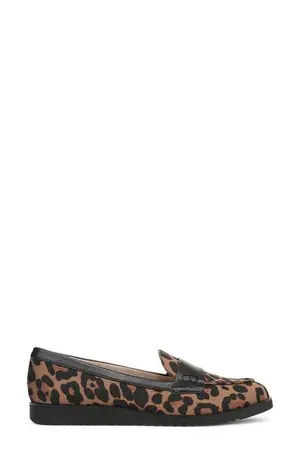 LIFESTRIDE Leopard Print Wedge Loafer