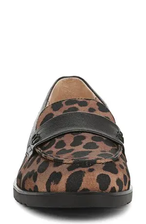 LIFESTRIDE Leopard Print Wedge Loafer