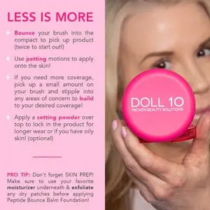 DOLL 10 BEAUTY Peptide Bounce Balm - Deep/rich