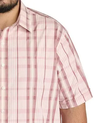 SYNRGY BY DXL Big & Tall Plaid Sport Shirt