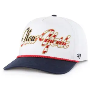 '47 New York Yankees Patriotic Overhand Hitch Adjustable Cap - White