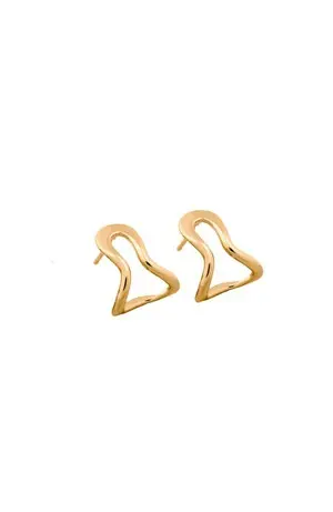 PIERETTI Conchi Earrings - Gold Plate