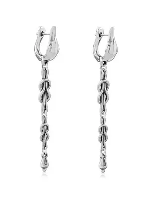 ASTOR & ORION Thalia Dangle Earrings - Silver