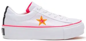 CONVERSE One Star Platform Carnival Colorblock Sneakers