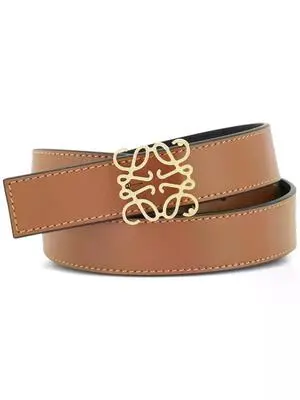 Loewe Anagram Buckle Belt - Brown