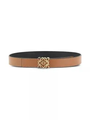 Loewe Anagram Buckle Belt - Brown