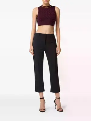 Elisabetta Franchi Crepe Trousers