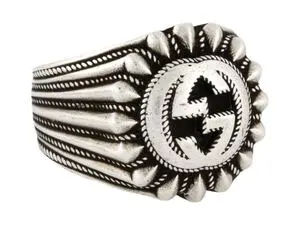 Gucci Interlock Gg Radius Ring