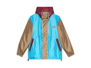 Gucci Hooded Block Jacket
